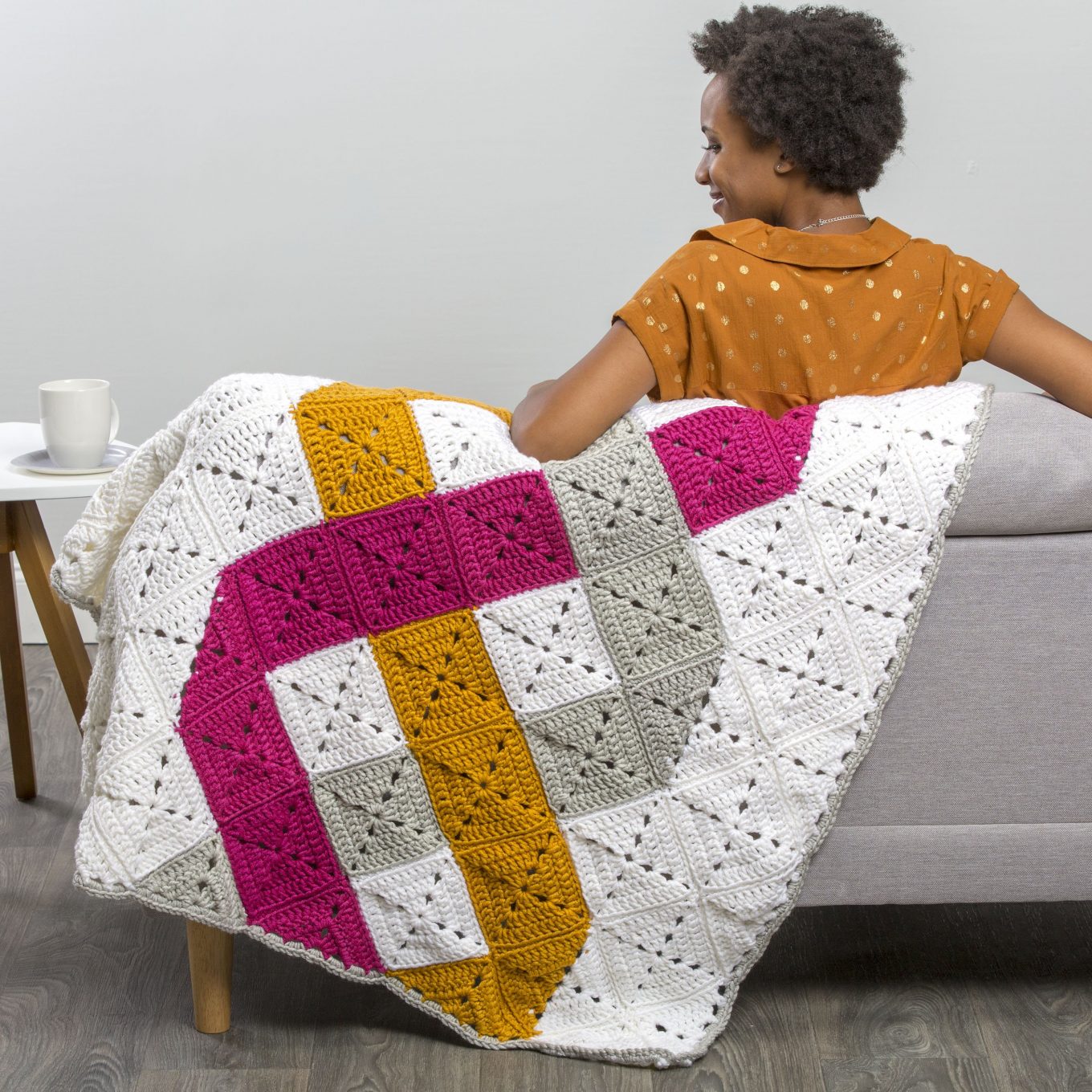 Crochet Woven Throw Free Pattern (5) | My Crochet